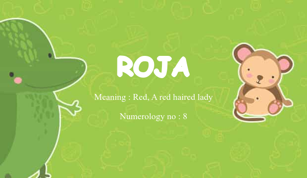 Roja Name Meaning