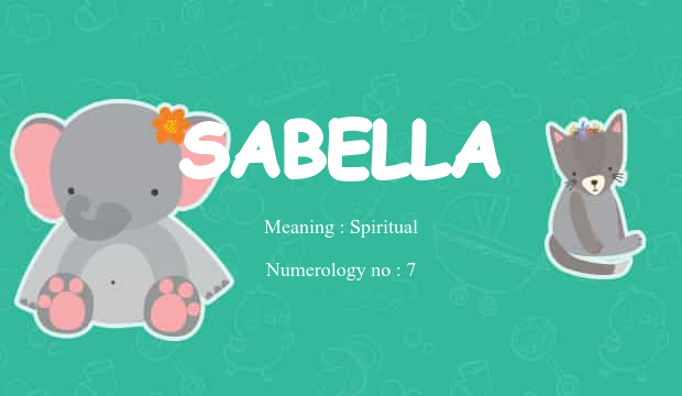 Sabella Name Meaning