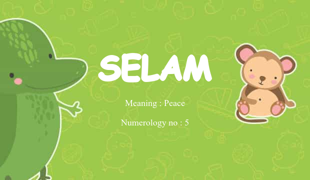 Selam Name Meaning