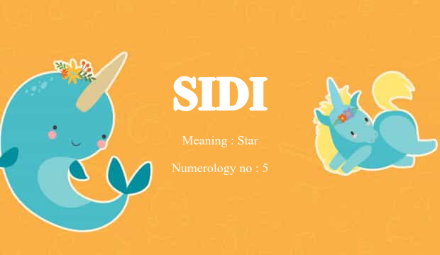 Sidi Name Meaning