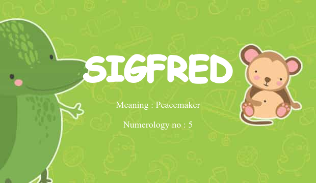 Sigfred Name Meaning
