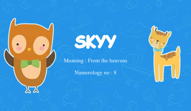 Skyy Name Meaning