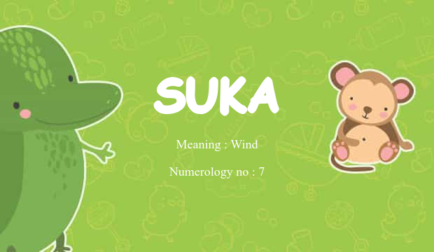 Suka Name Meaning