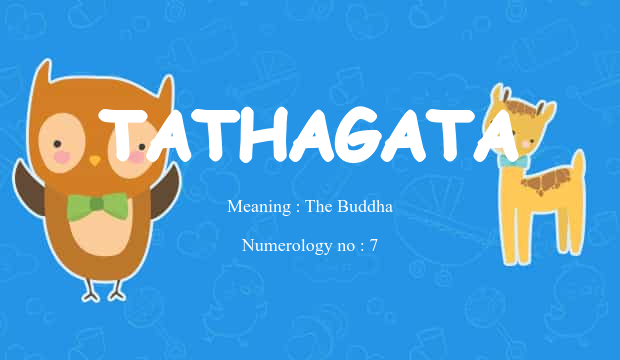 Tathagata Name Meaning