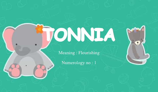 Tonnia Name Meaning