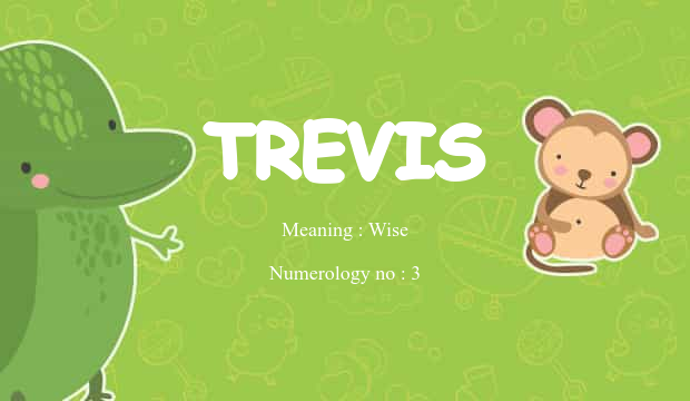Trevis Name Meaning