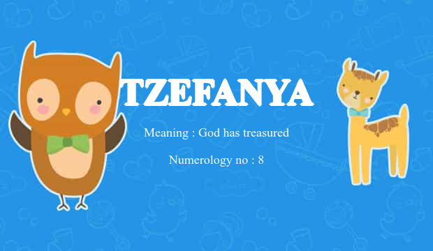 Tzefanya Name Meaning