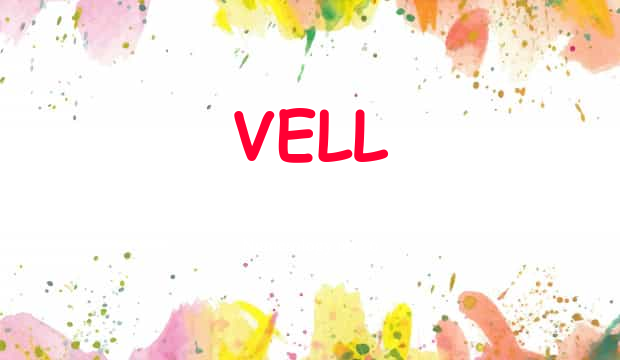 Vell Name Meaning