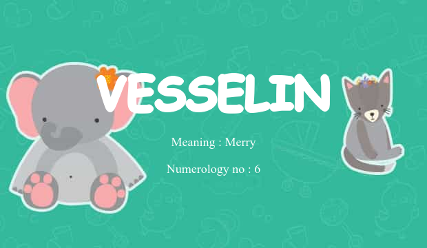Vesselin Name Meaning