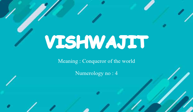 Vishwajit Name Meaning