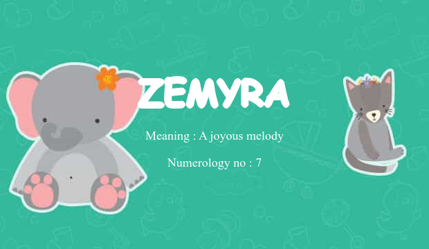 Zemyra Name Meaning