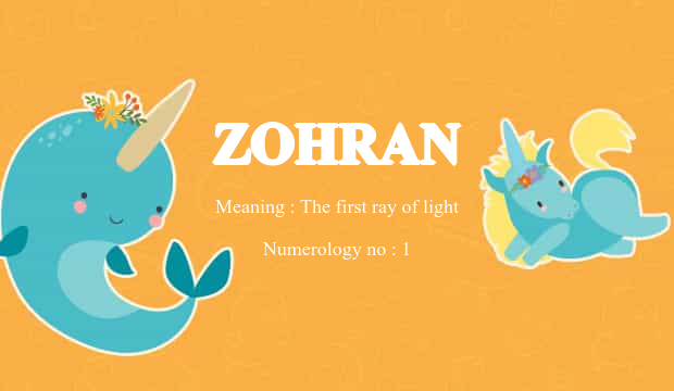 Zohran Name Meaning