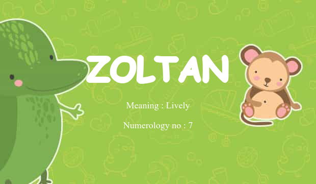 Zoltan Name Meaning