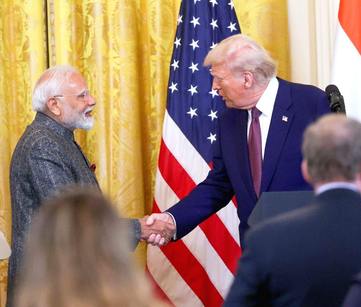 On UK trip, US President Trump highlights his 'very good relationship ...